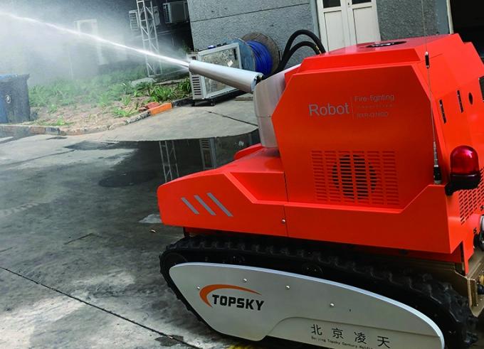 Intelligent Water Mist Fire Extinguisher Robot RXR-Q100D Wireless ...