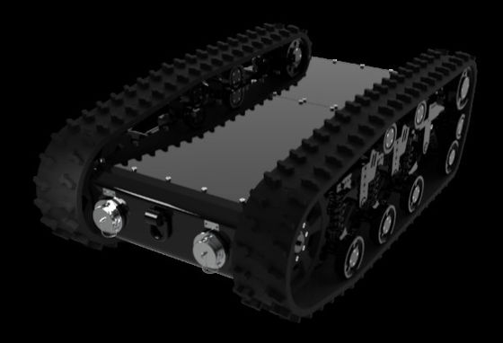 100kg Max Load Ip68 4 Wheel Robot Chassis Explosion Proof