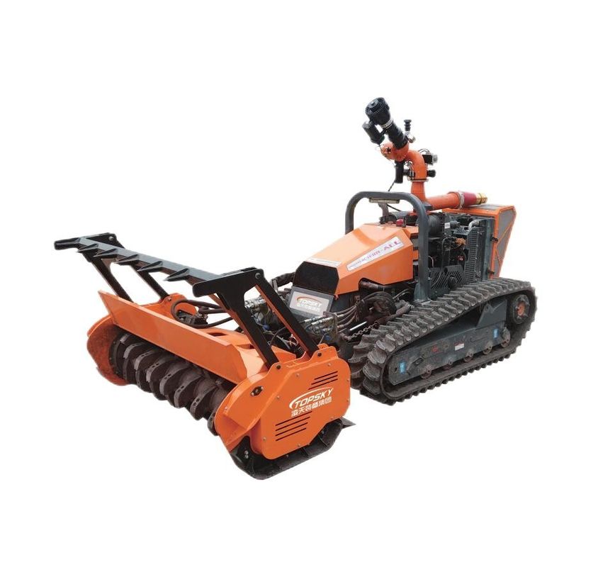Forest Fire Robot with High Crushing Capacity for Effective Fire ...